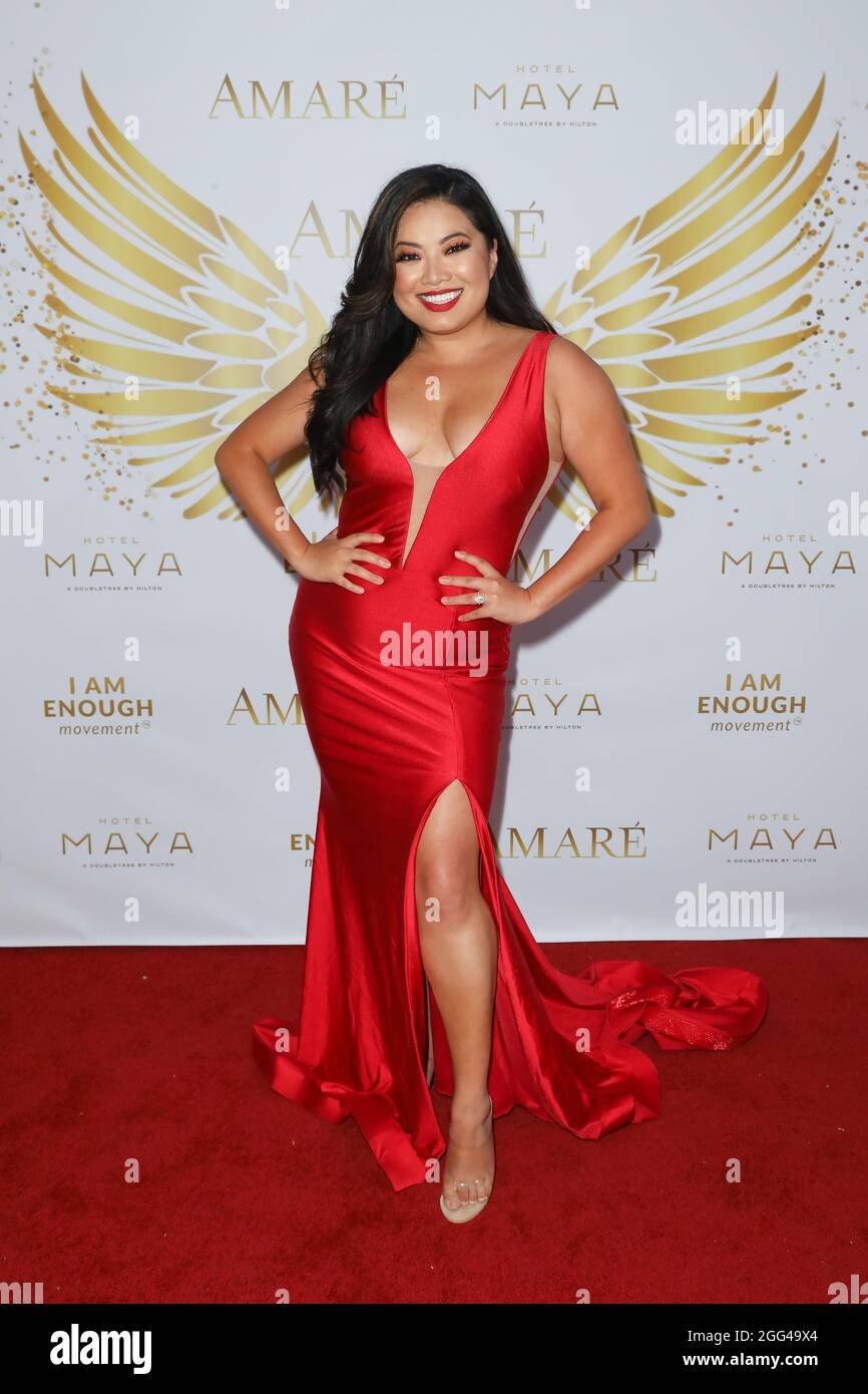 Long Beach, California, USA. 25th August, 2021. XiXi Yang attending ...