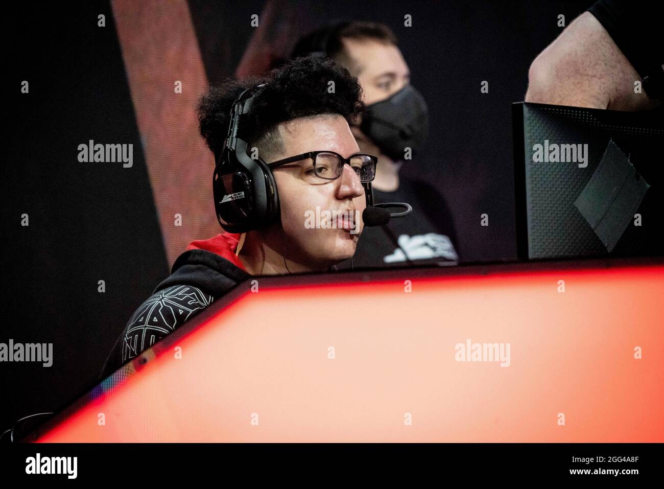 Los Angeles, California, USA. 22nd Aug, 2021. McArthur "Cellium"" Jovel ...