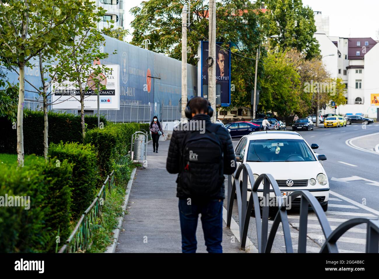 Pedestrian crossing in bucharest hi-res stock photography and images ...