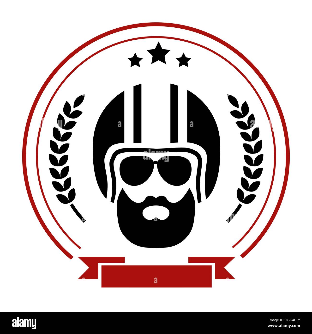 Biker Logo High Resolution Stock Photography and Images - Alamy