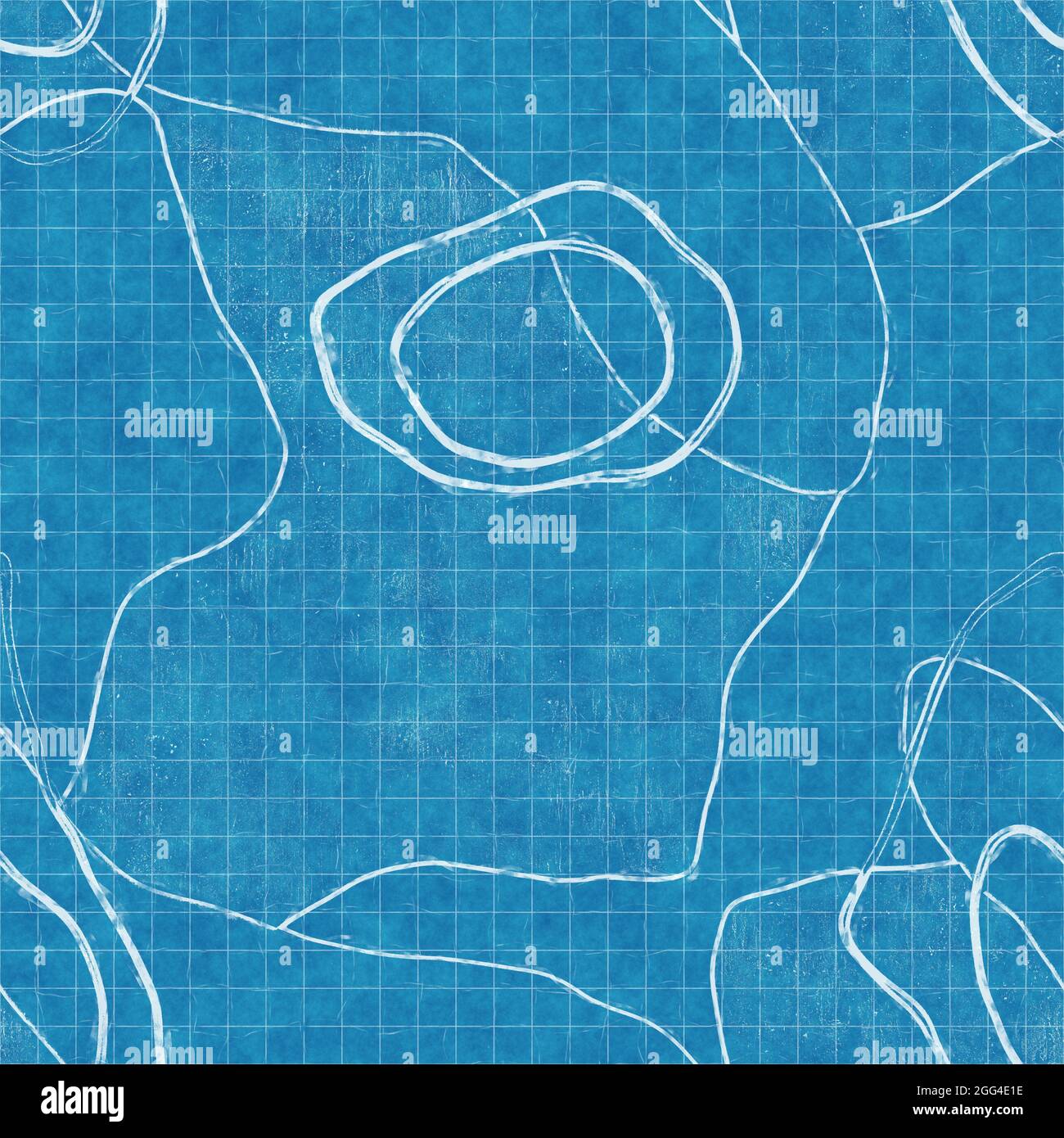 Seamless bright blue blueprint pattern for textile and print Stock ...