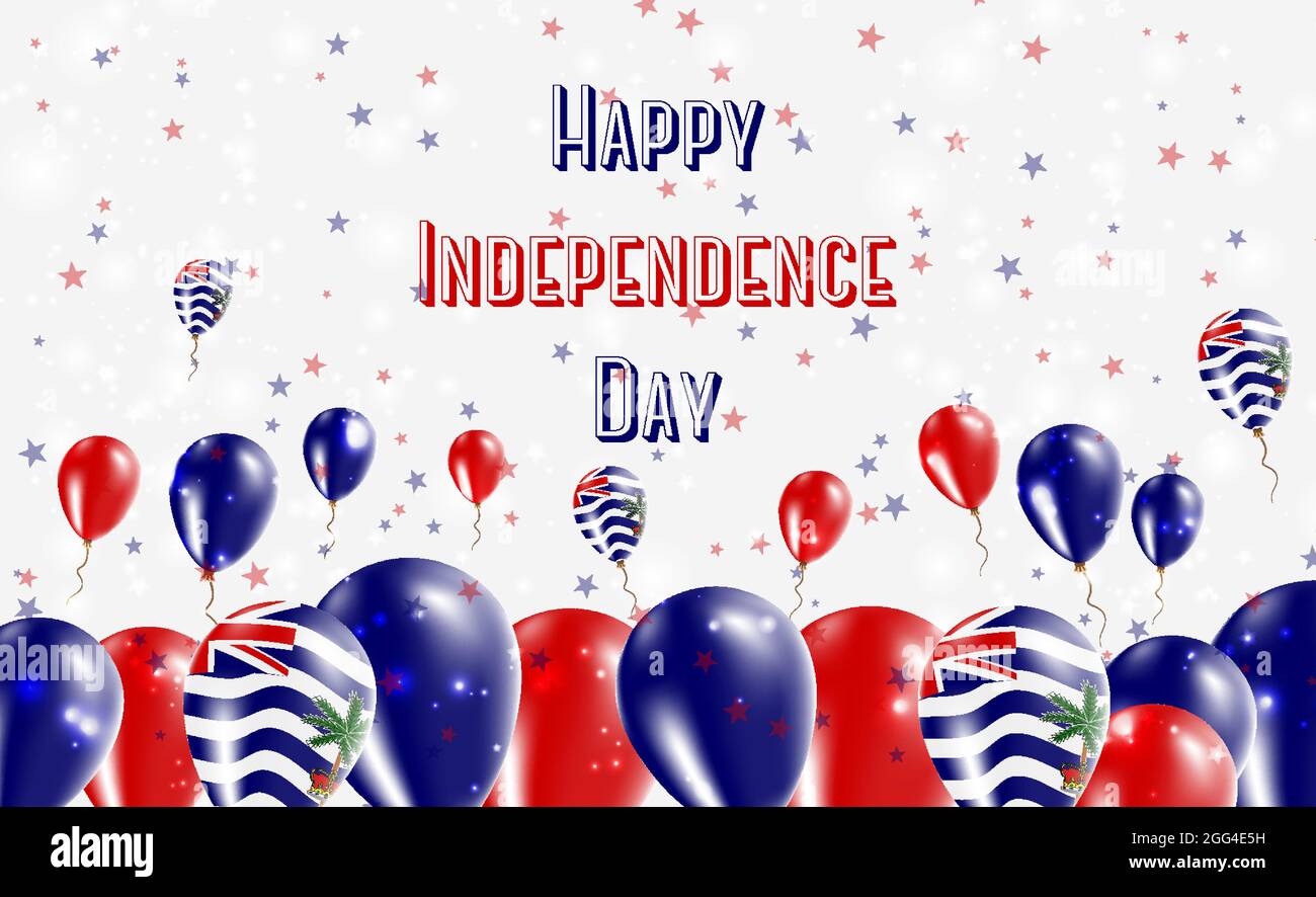 British Indian Ocean Territory Independence Day Patriotic Design ...