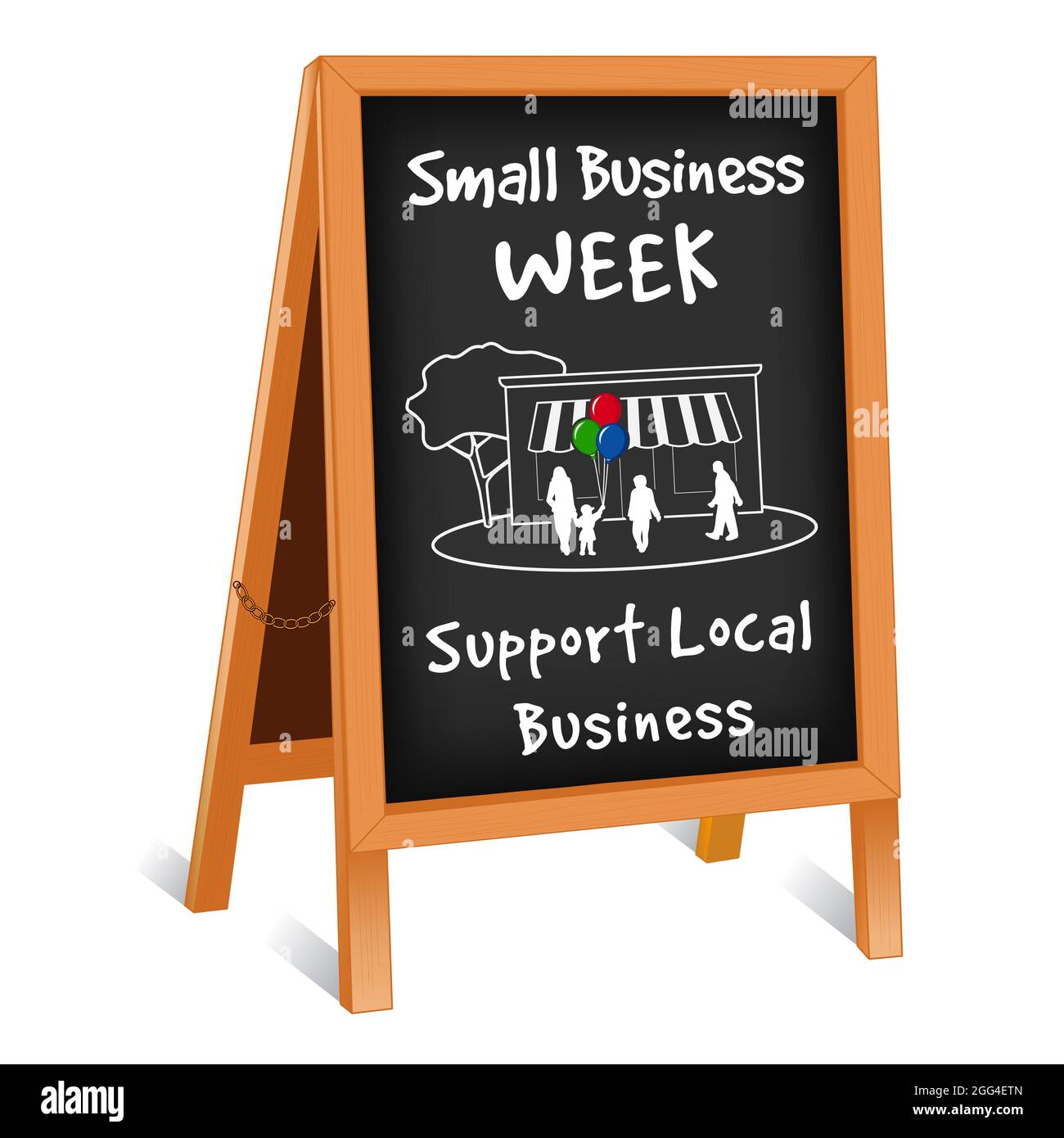 Sidewalk chalk buildings hi-res stock photography and images - Alamy