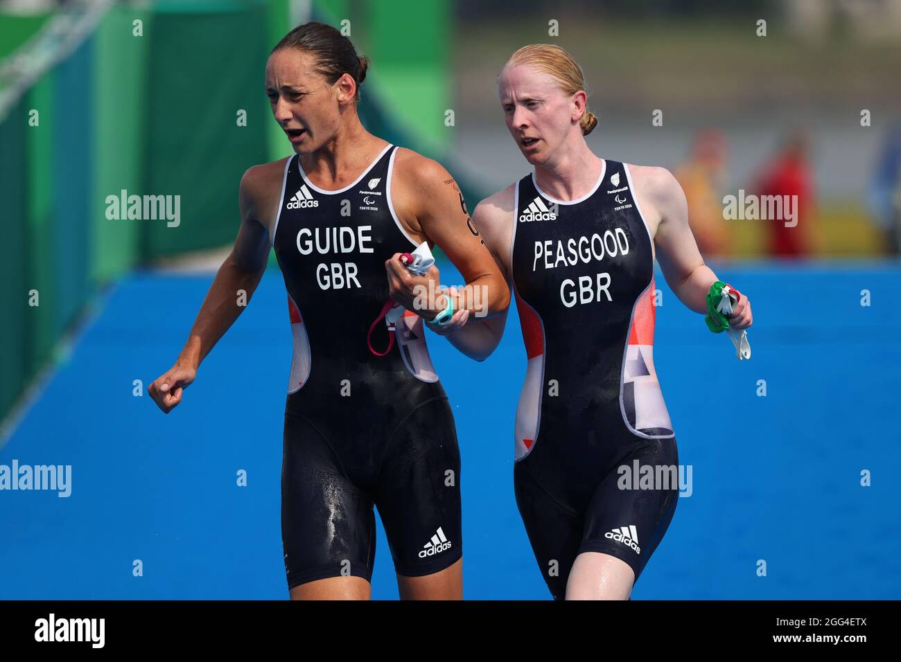 Tokyo, Japan. 28th Aug, 2021. Alison Peasgood and Athlete Competition ...