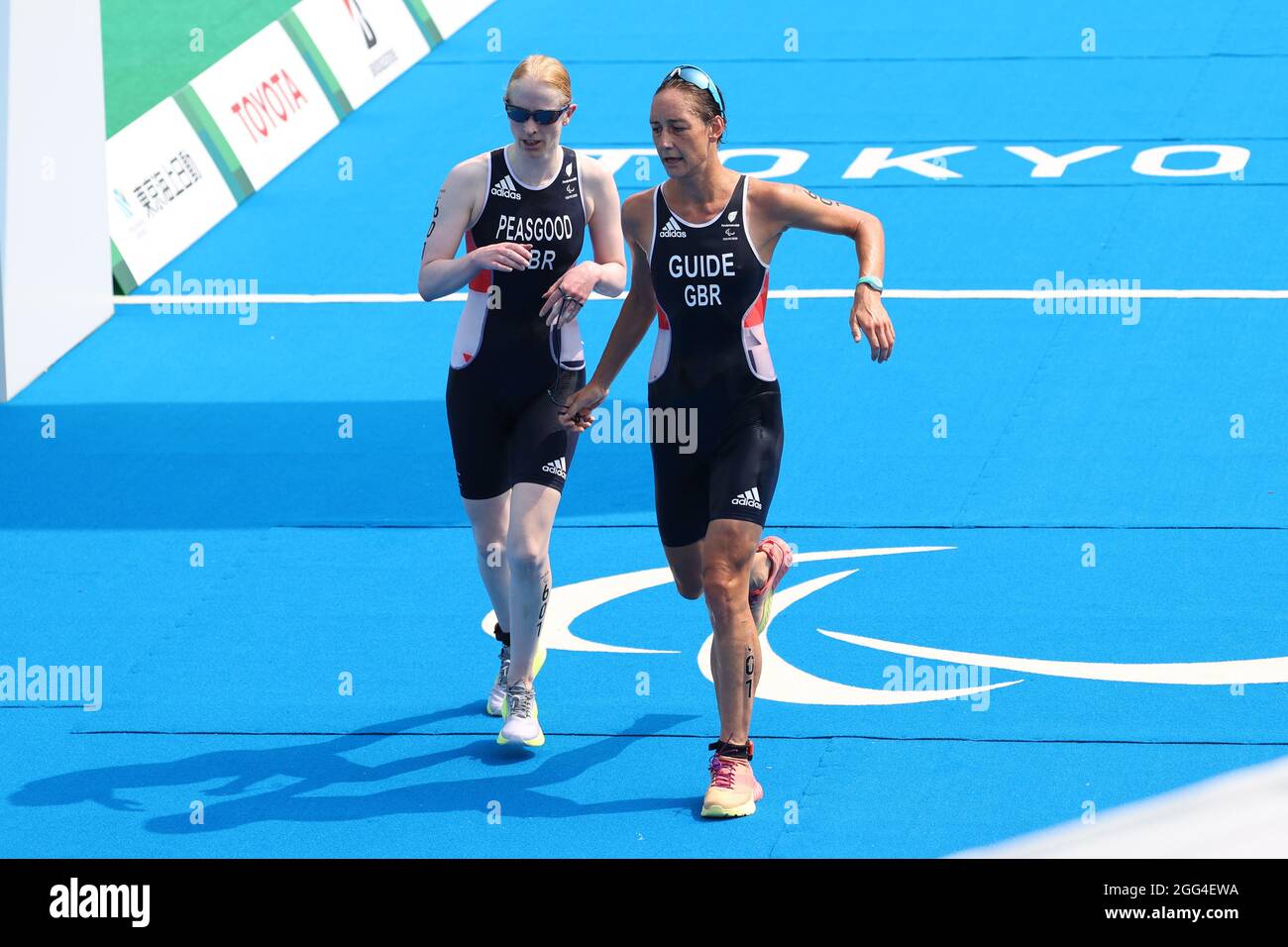 Tokyo, Japan. 28th Aug, 2021. Alison Peasgood and Athlete Competition ...