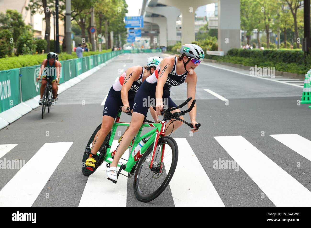 Tokyo, Japan. 28th Aug, 2021. Melissa Reid and Athlete Competition ...