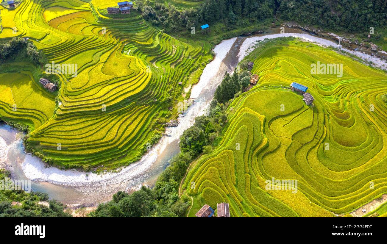 CONGJIANG, CHINA - AUGUST 28, 2021 - Aerial photo taken on Aug. 28 ...