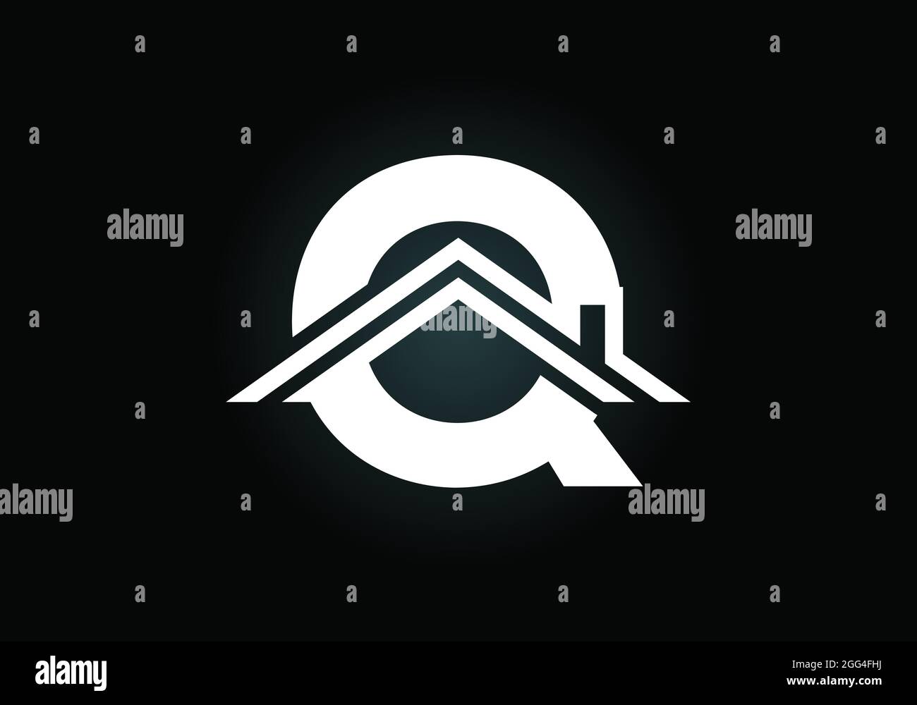 Q real estate logo hi-res stock photography and images - Alamy