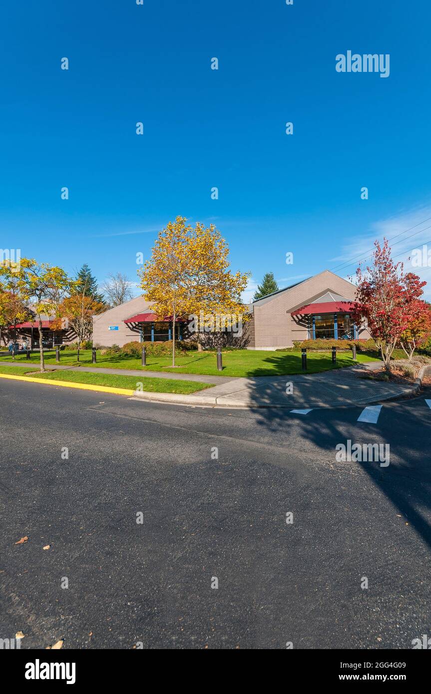 The Fairwood Library in the Fairwood Area, near Renton, Washington ...