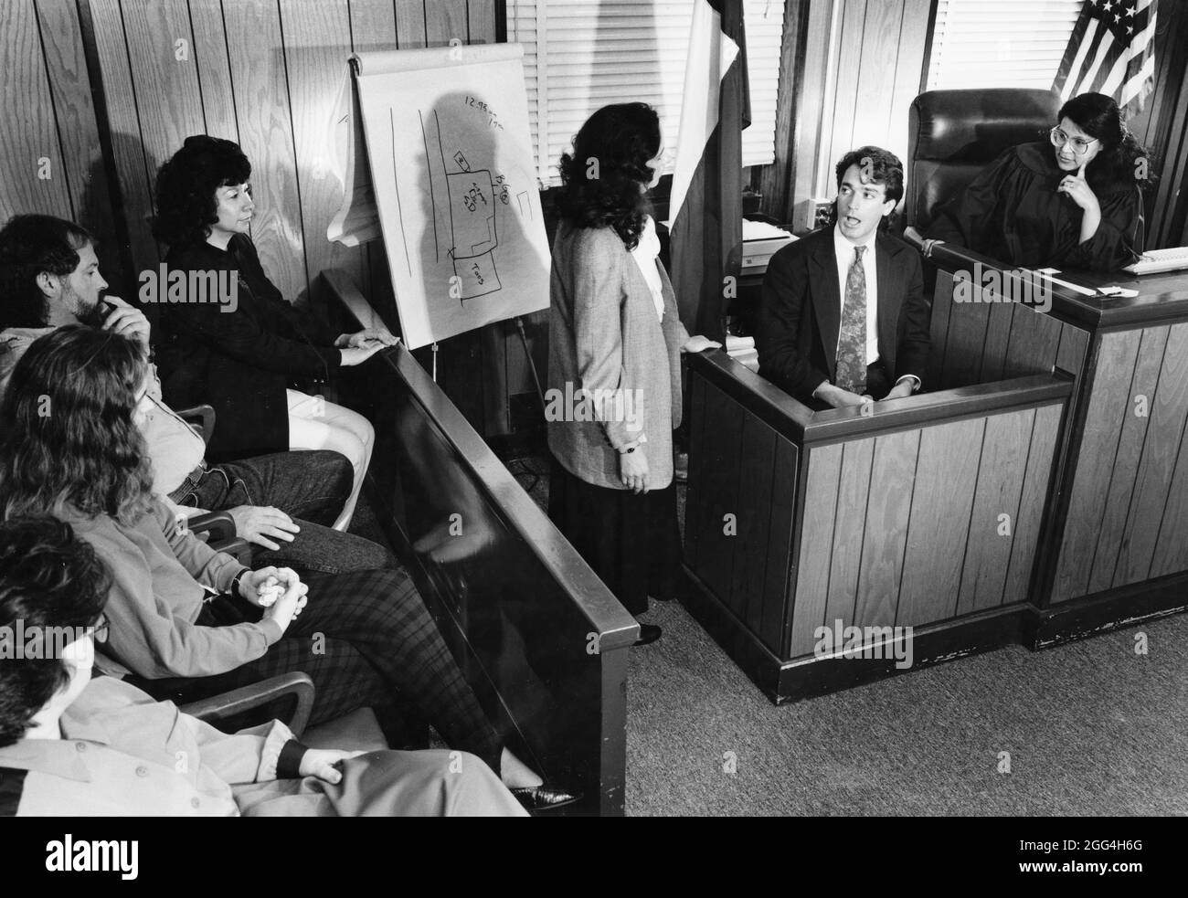 Lawyer courtroom case hi-res stock photography and images - Alamy