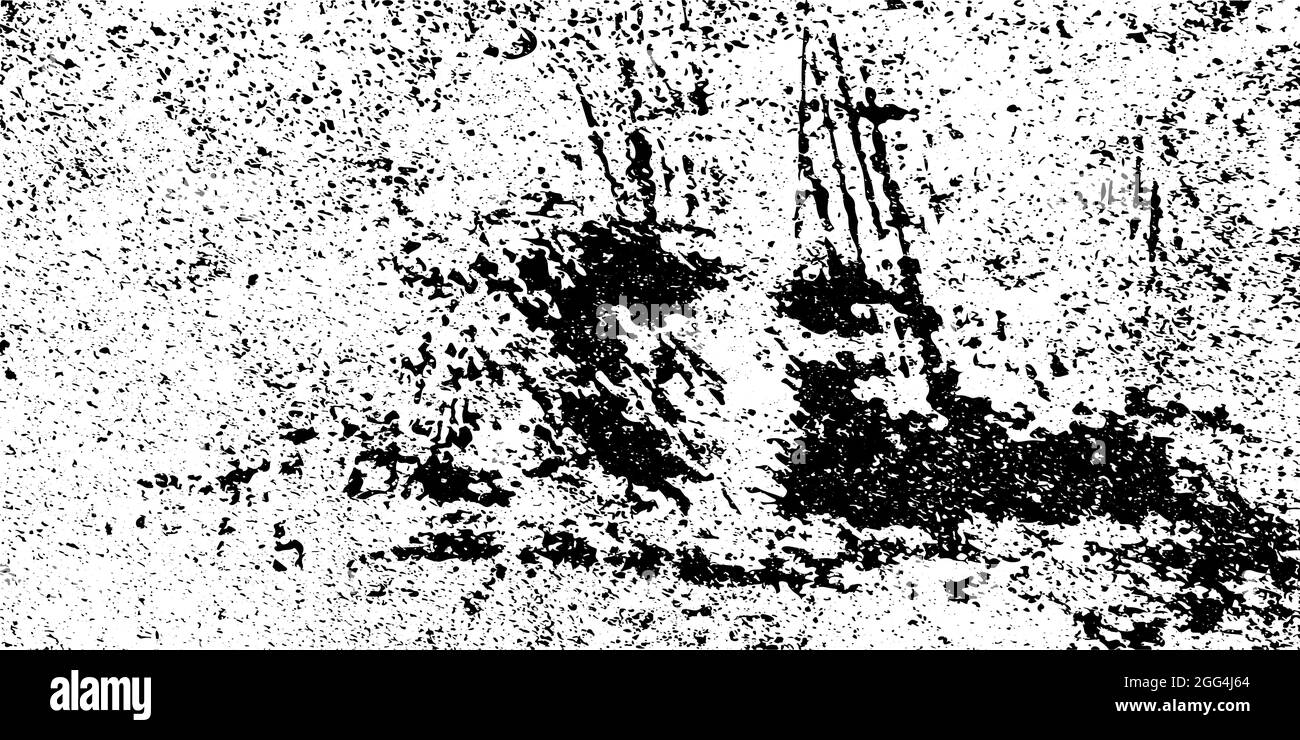 Grunge overlay black urban texture. Distress texture of spots, stains ...