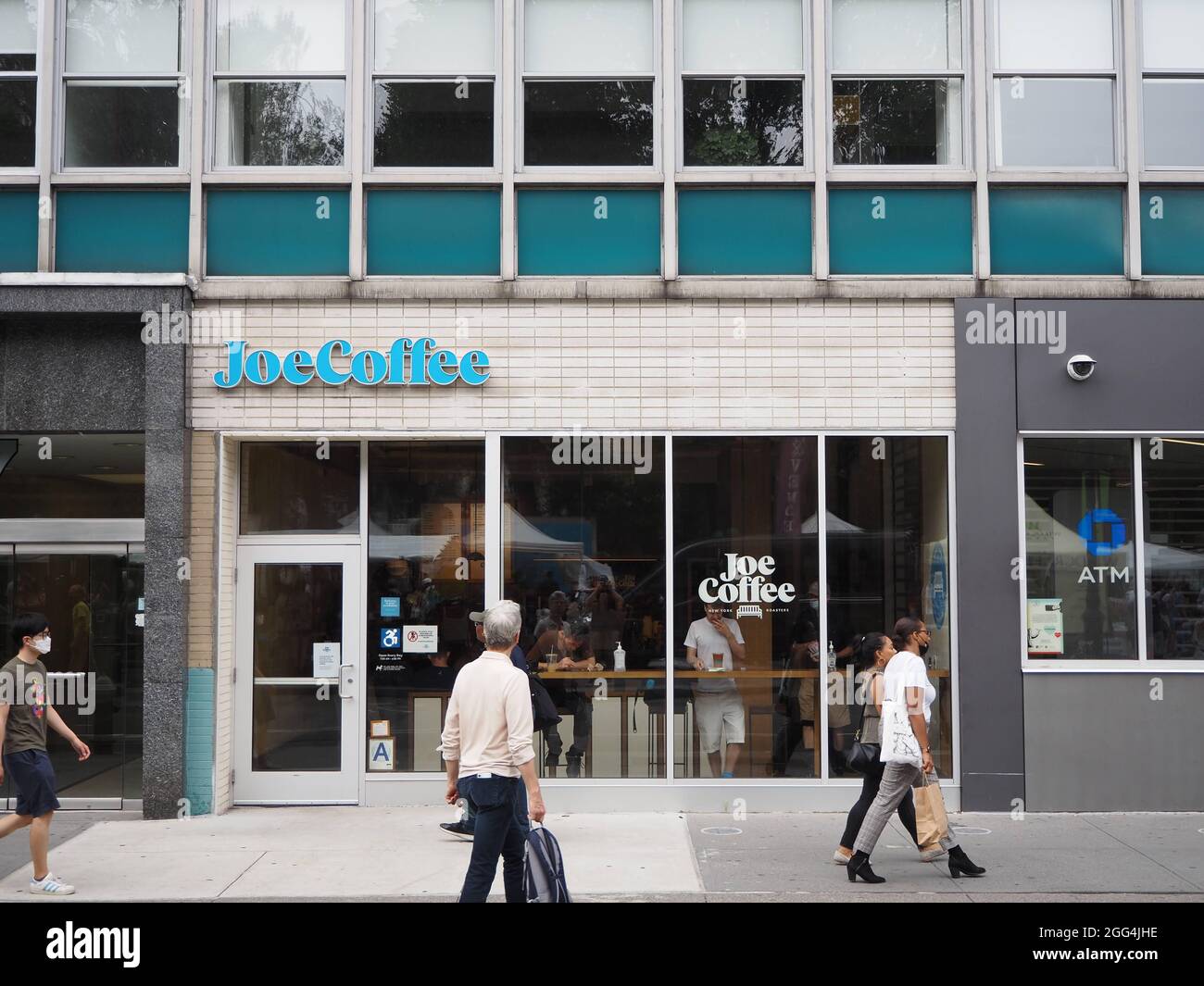 New York Coffee Shop Stock Photo - Alamy