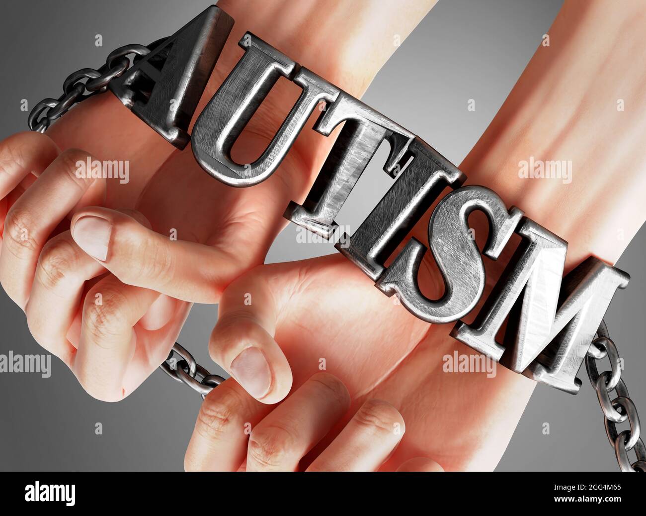 Autism restricting life and freedom, bringing enslavement, pain and ...
