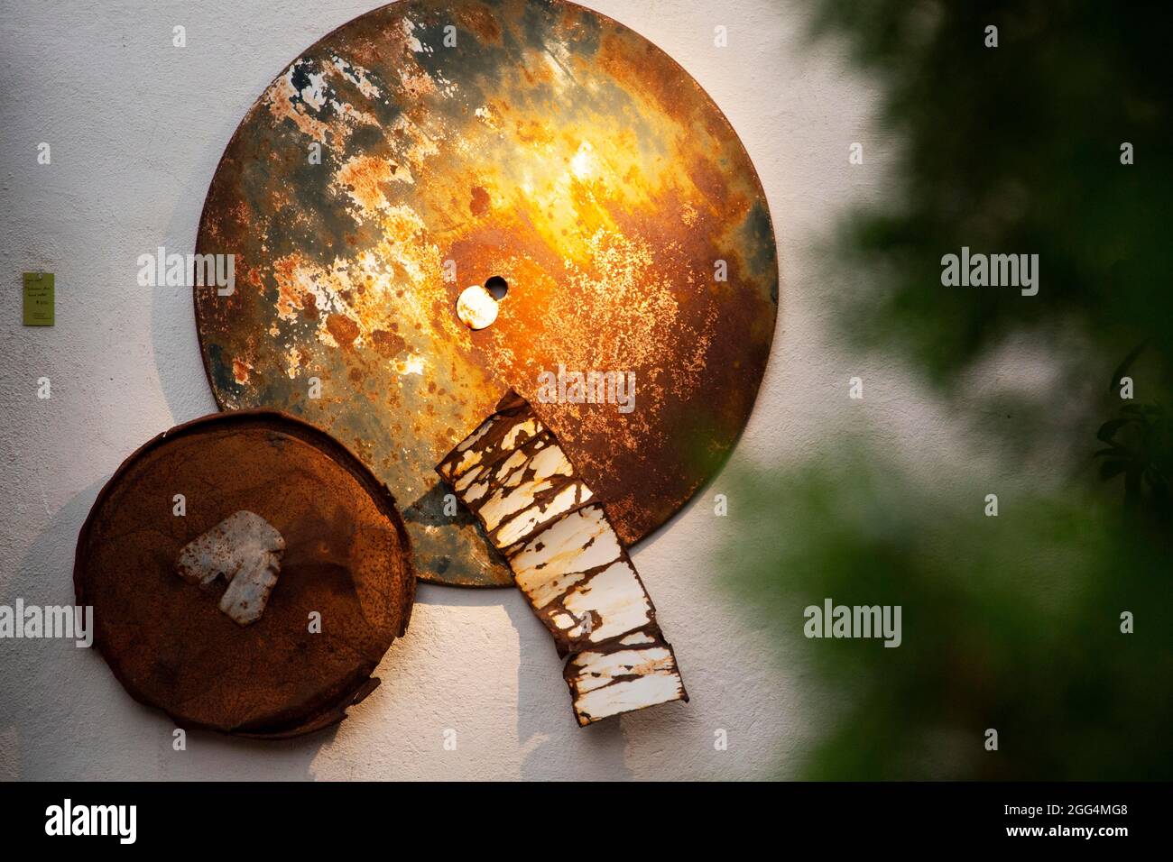 Tubac, Arizona, USA. 10th July, 2021. Sculpture by Shay Lopez Credit ...