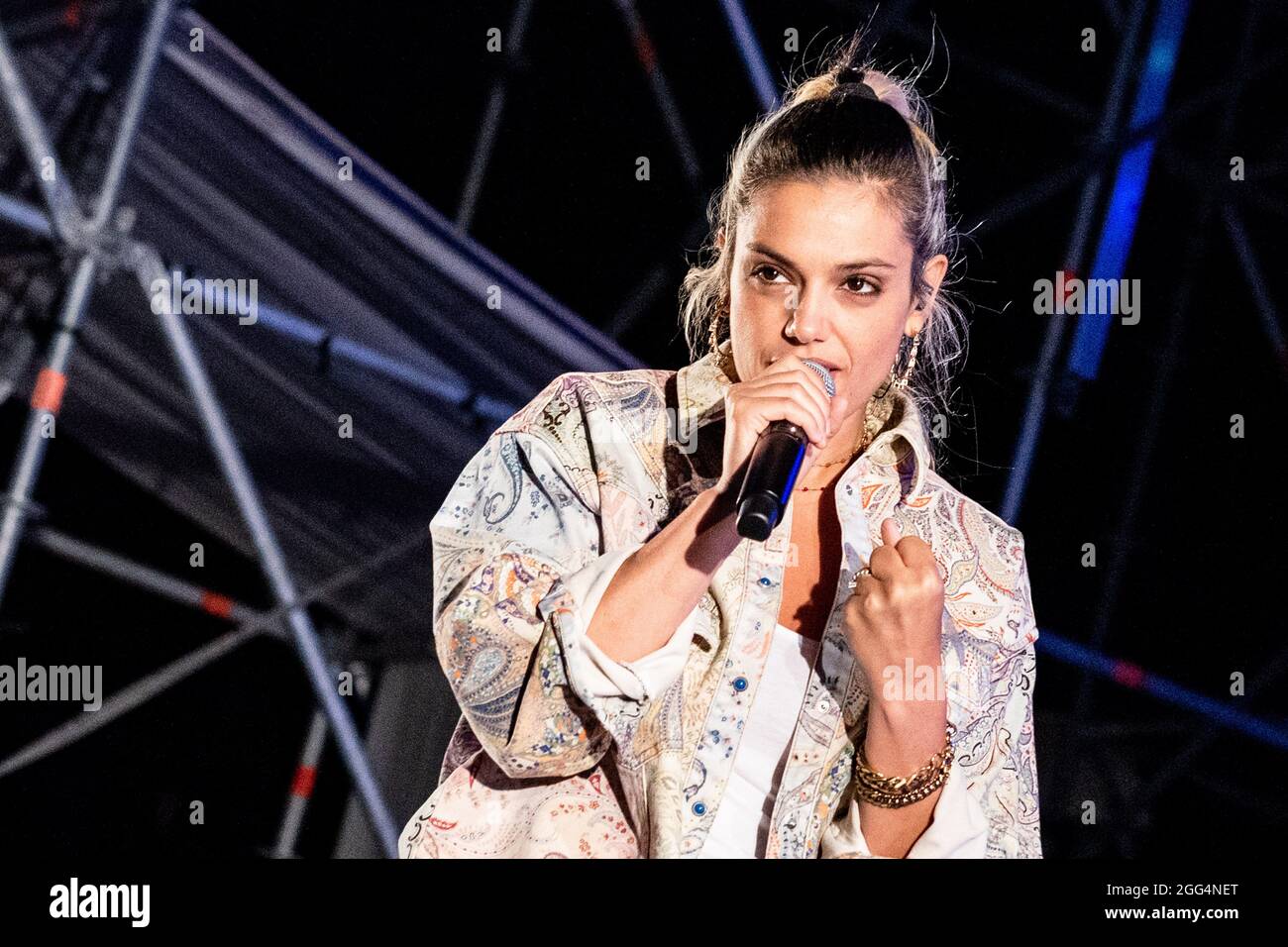 Rimini, Italia. 27th Aug, 2021. Margherita Vicario durante Margherita ...