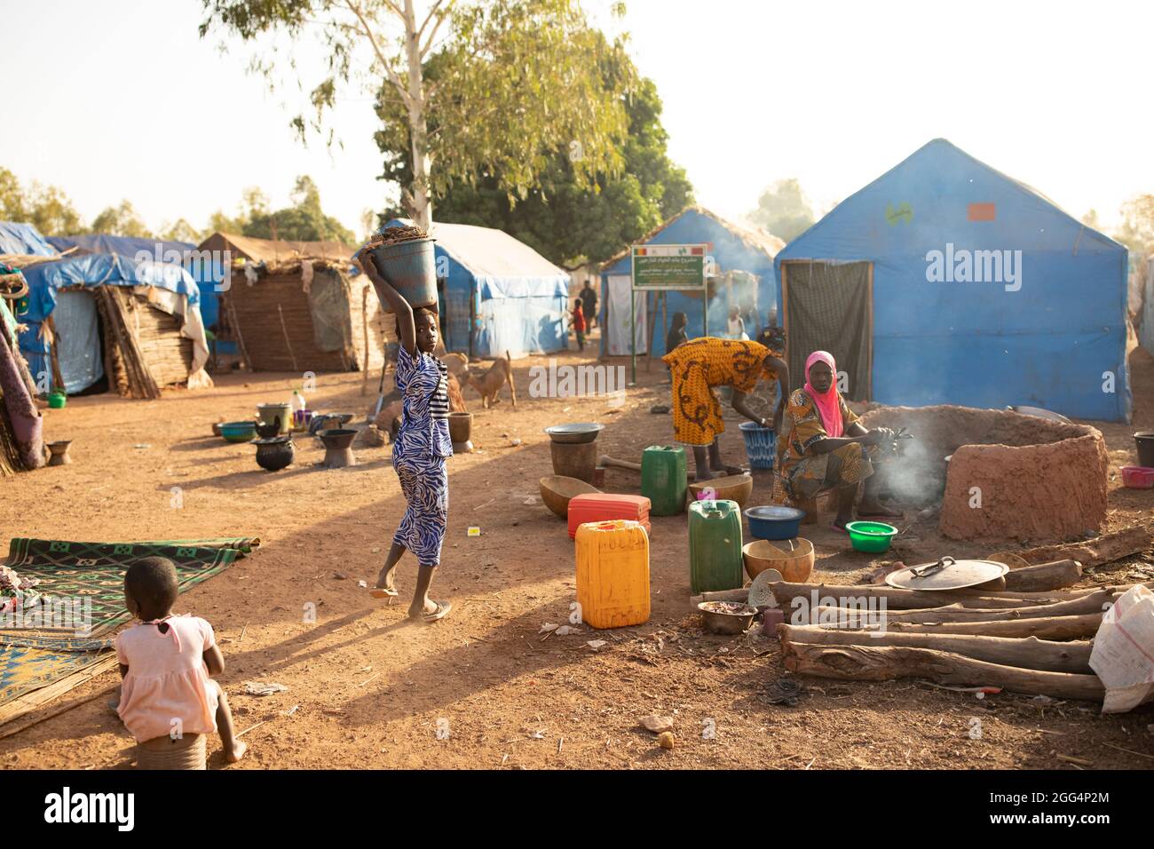 Senou Camp sits on the southern edge of Bamako, Mali’s capital city. It ...