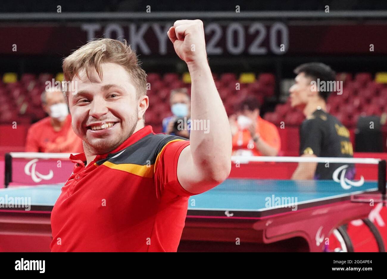 Tokio, Japan. 29th Aug, 2021. Paralympics: Table tennis, final, singles ...