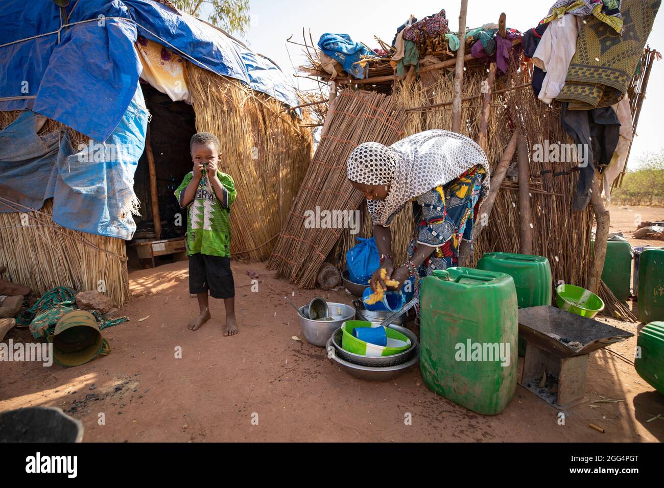 Senou Camp sits on the southern edge of Bamako, Mali’s capital city. It ...