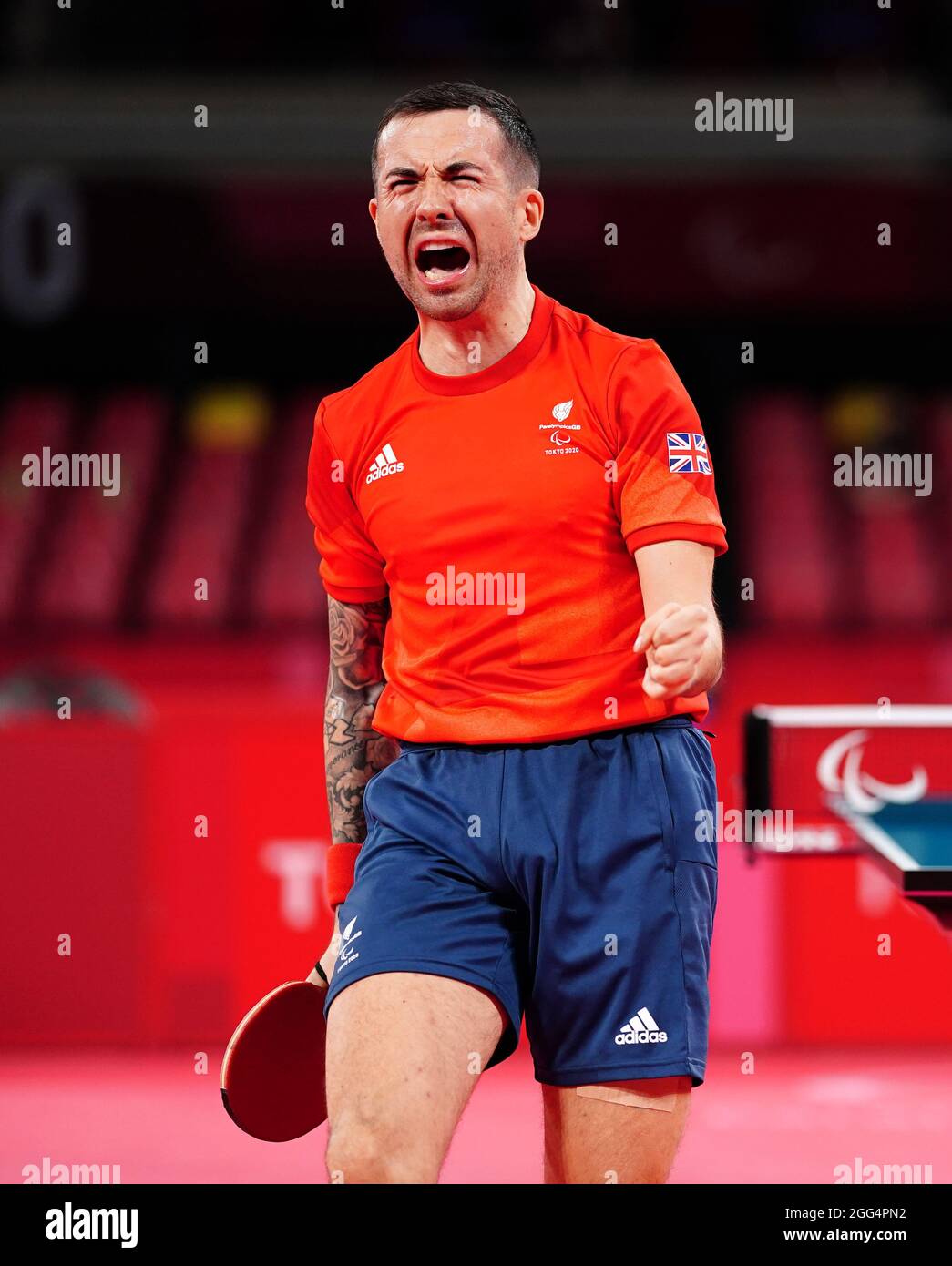Great Britain's William Bayley competes in the Men's Singles - Class ...