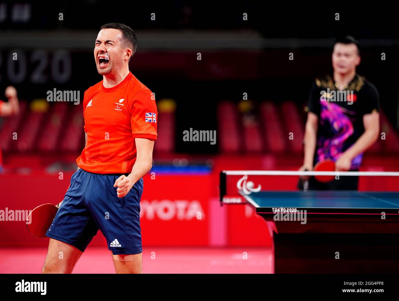 Great Britain's William Bayley competes in the Men's Singles - Class ...