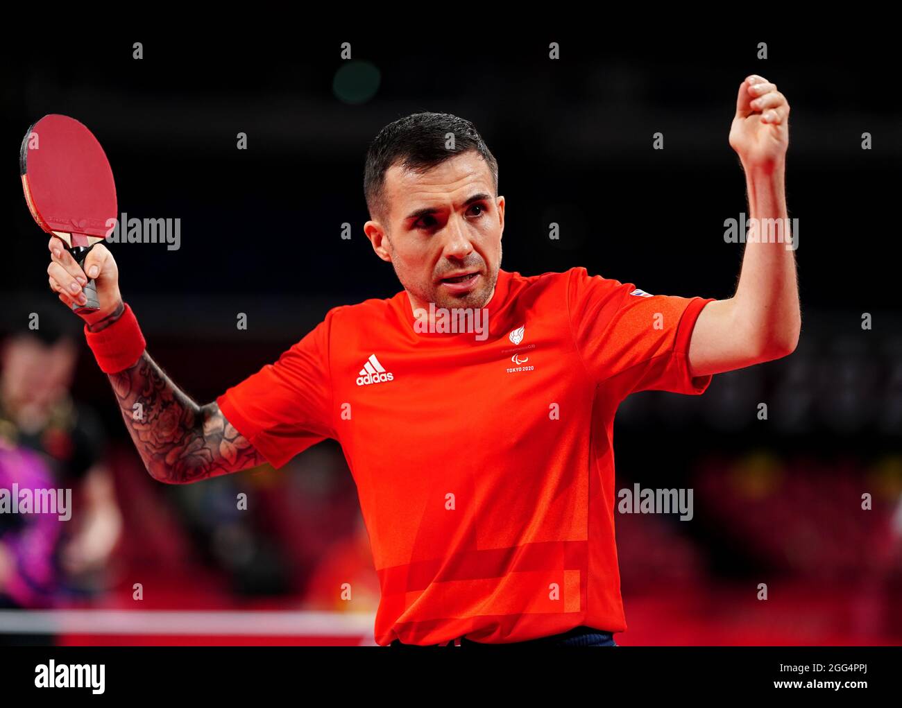 Great Britain's William Bayley competes in the Men's Singles - Class ...