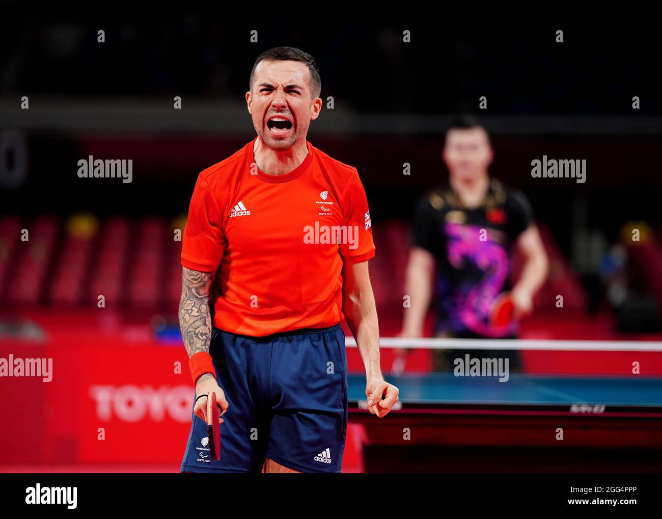 Great Britain's William Bayley competes in the Men's Singles - Class ...