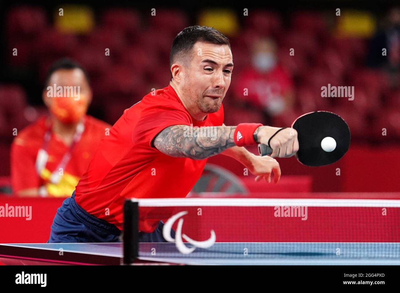 Great Britain's William Bayley competes in the Men's Singles - Class ...