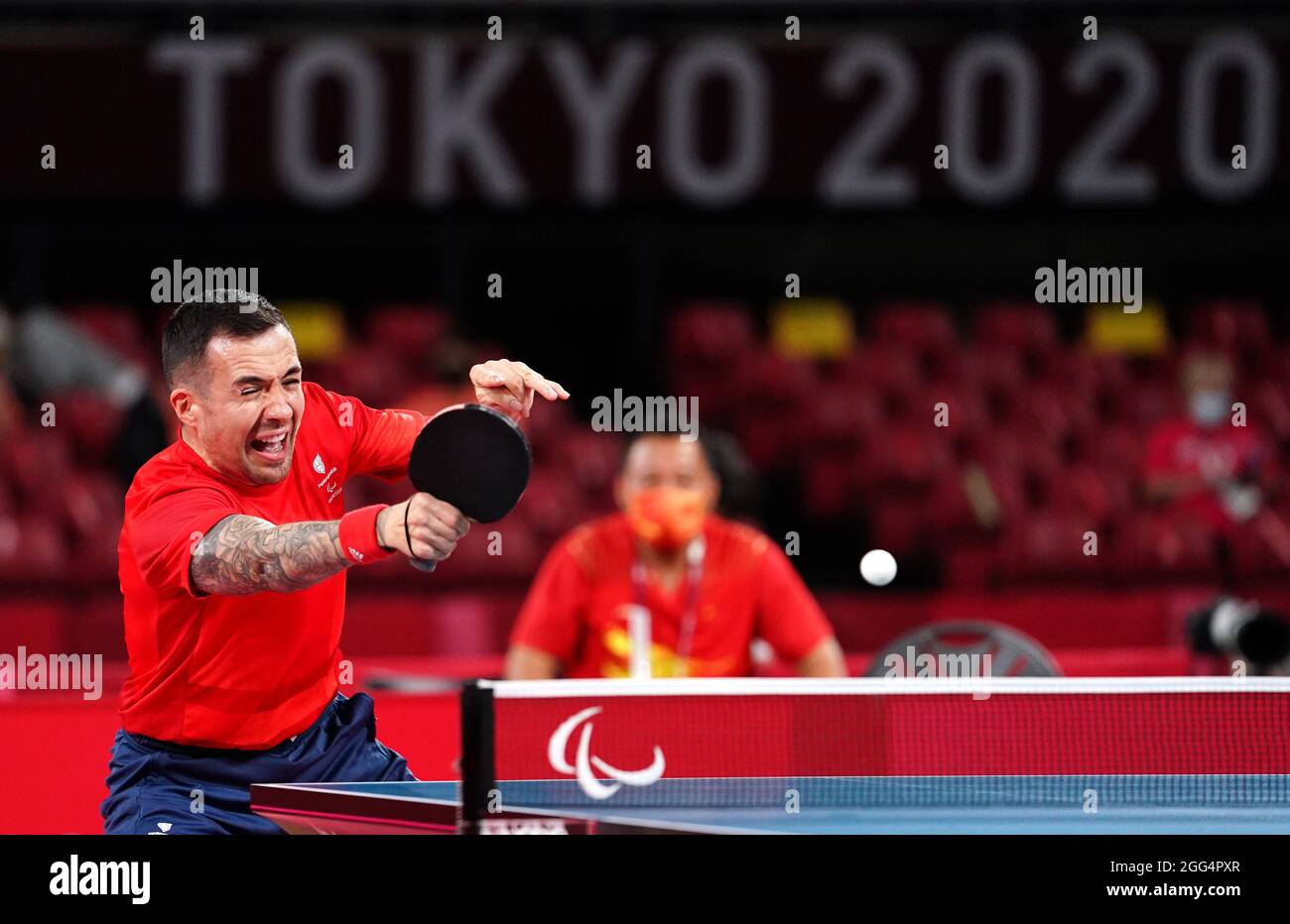 Great Britain's William Bayley competes in the Men's Singles - Class ...