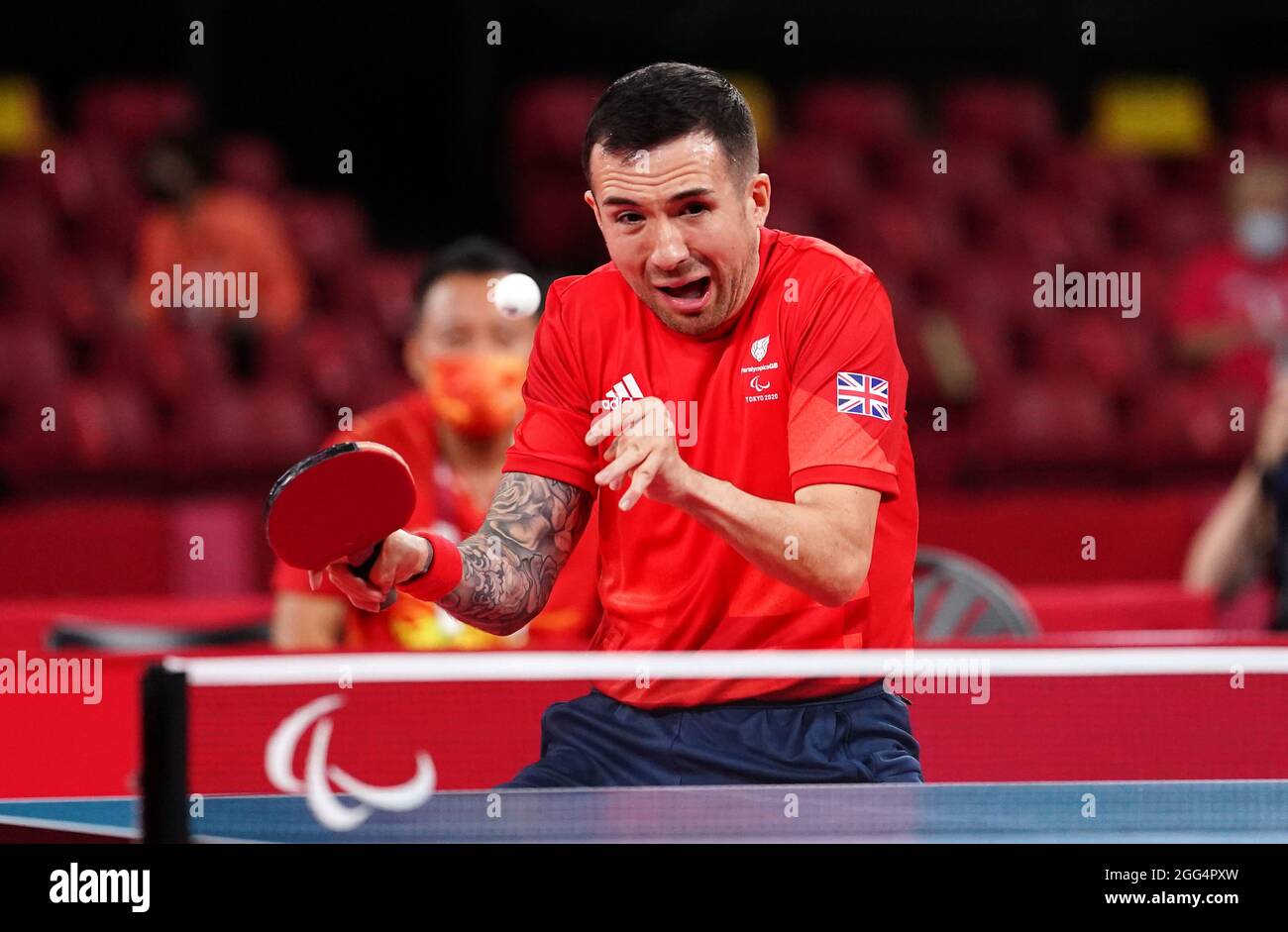 Great Britain's William Bayley competes in the Men's Singles - Class ...