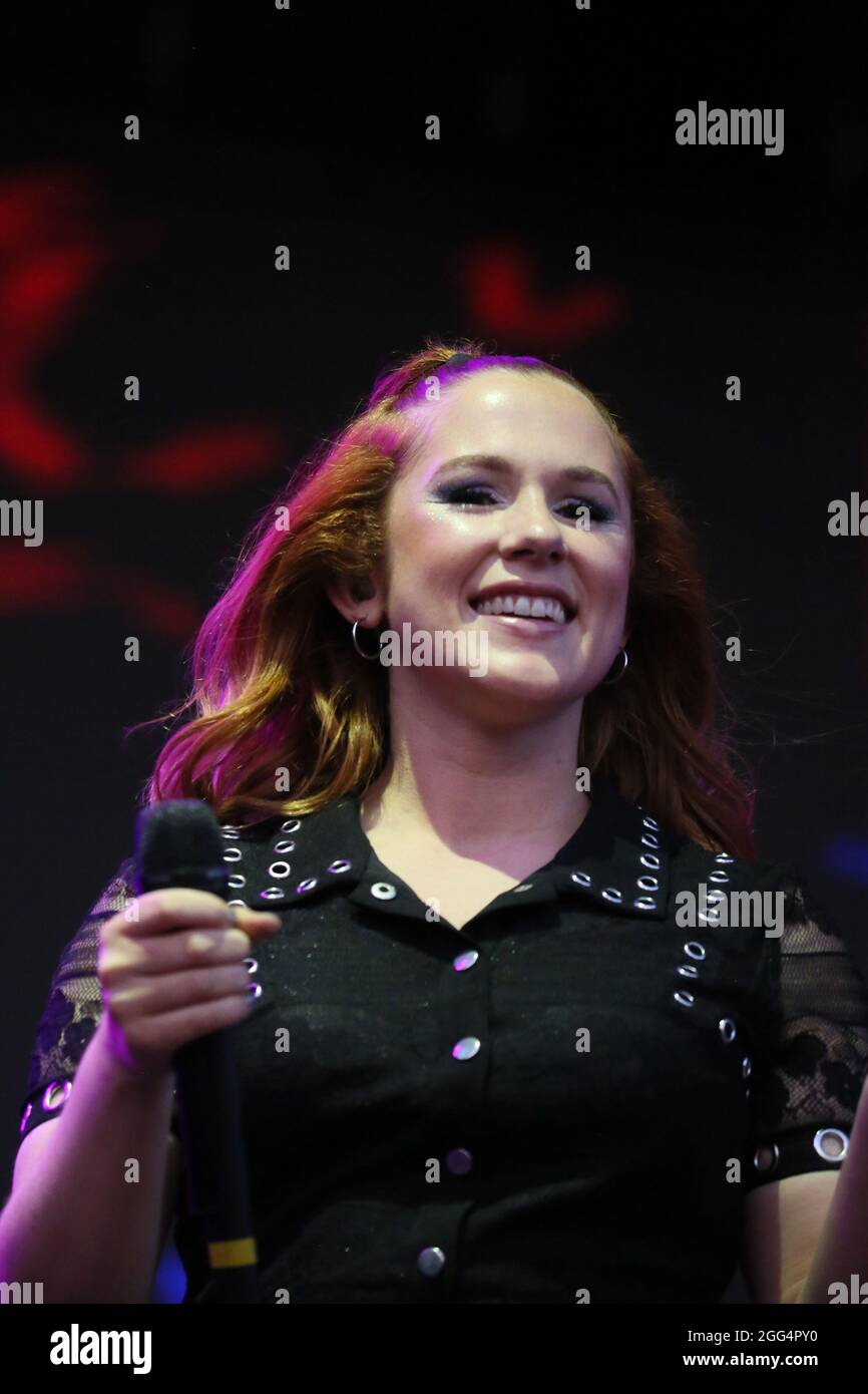 Manchester, UK. 28th August, 2021. The Saturday of pride in Manchester ...