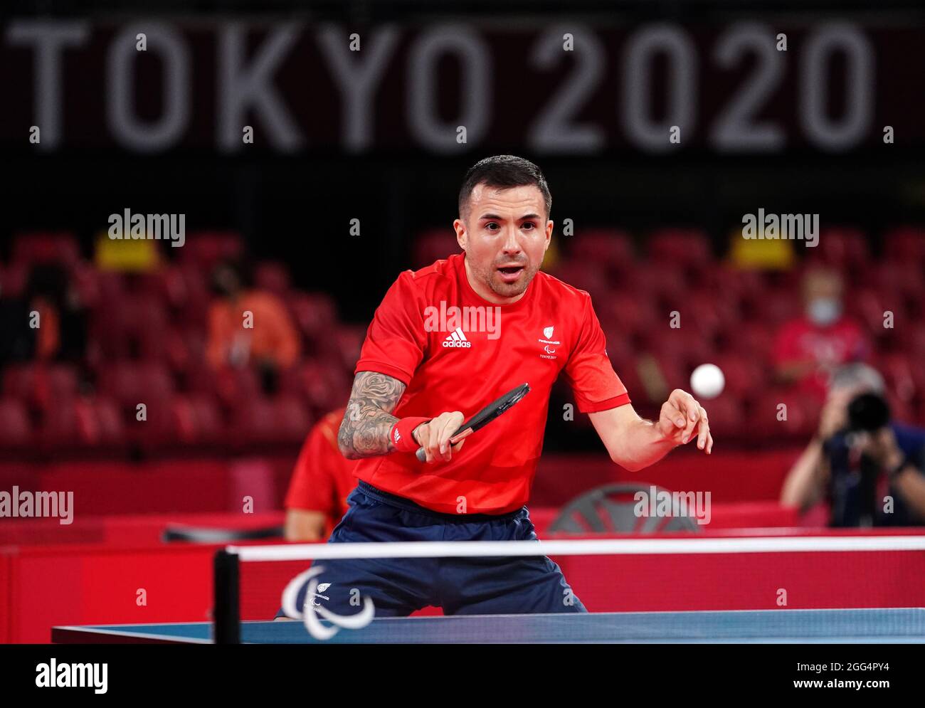 Great Britain's William Bayley competes in the Men's Singles - Class ...