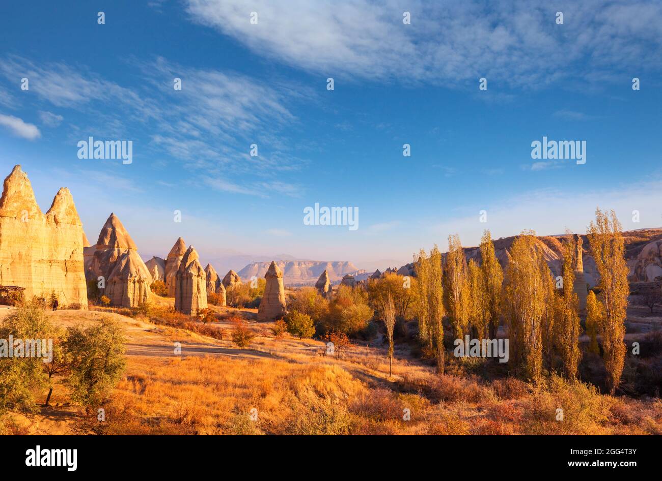 The famous Cappadocia in Turkey in the fall season Stock Photo - Alamy