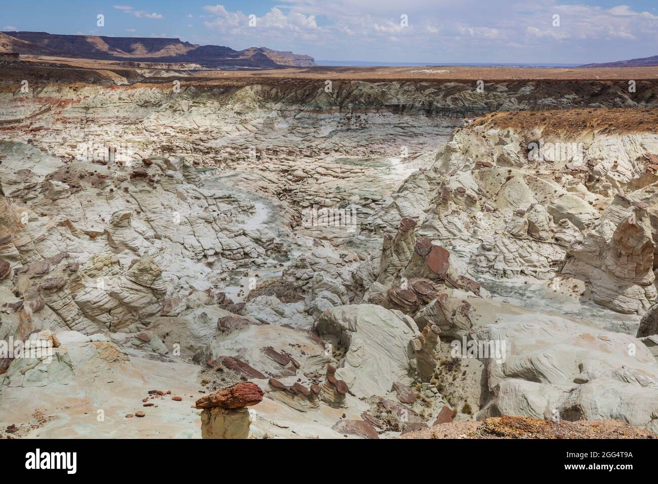 Sandstone formations in Utah, USA. Beautiful Unusual landscapes Stock ...