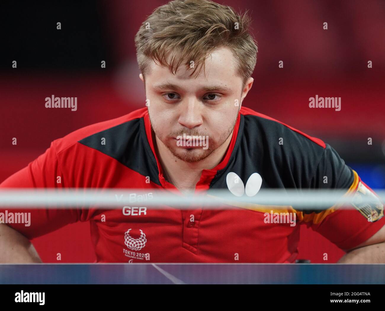 Tokio, Japan. 29th Aug, 2021. Paralympics: Table tennis, final, men's ...