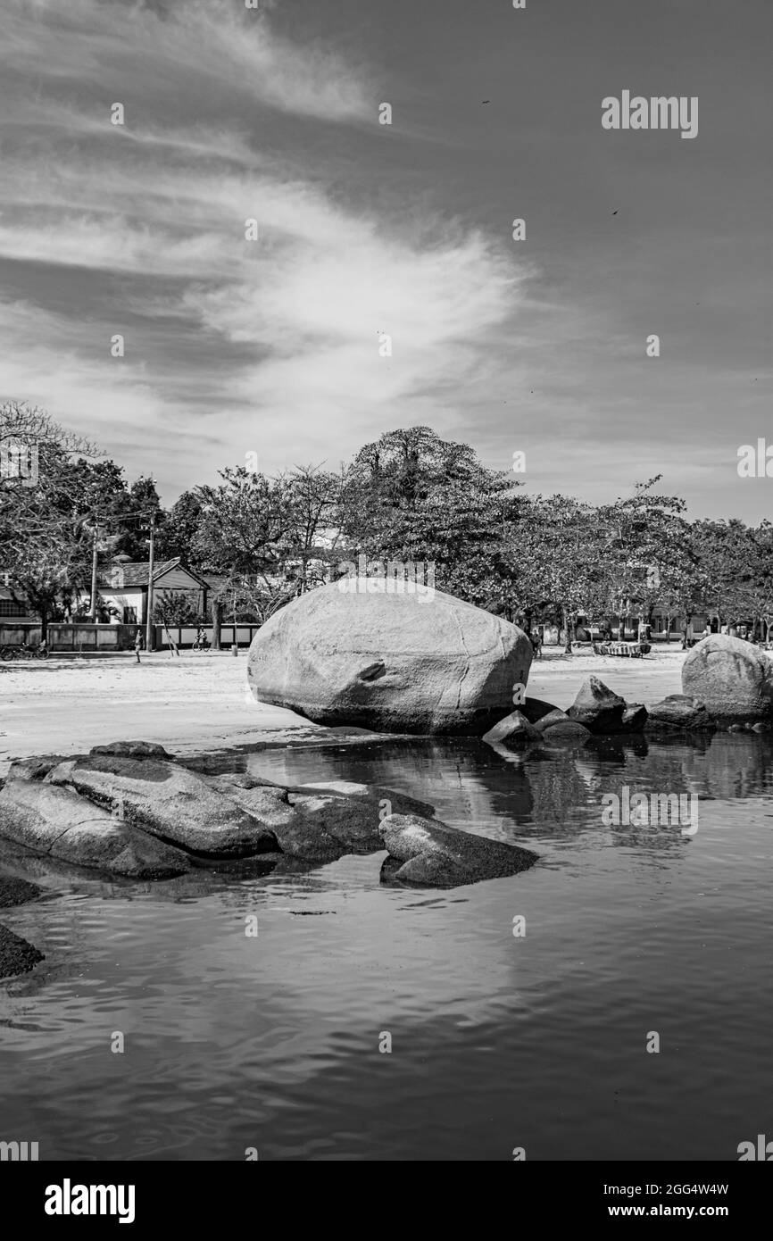 Paqueta Island, Rio de Janeiro, Brazil - CIRCA 2021: Typical urban ...