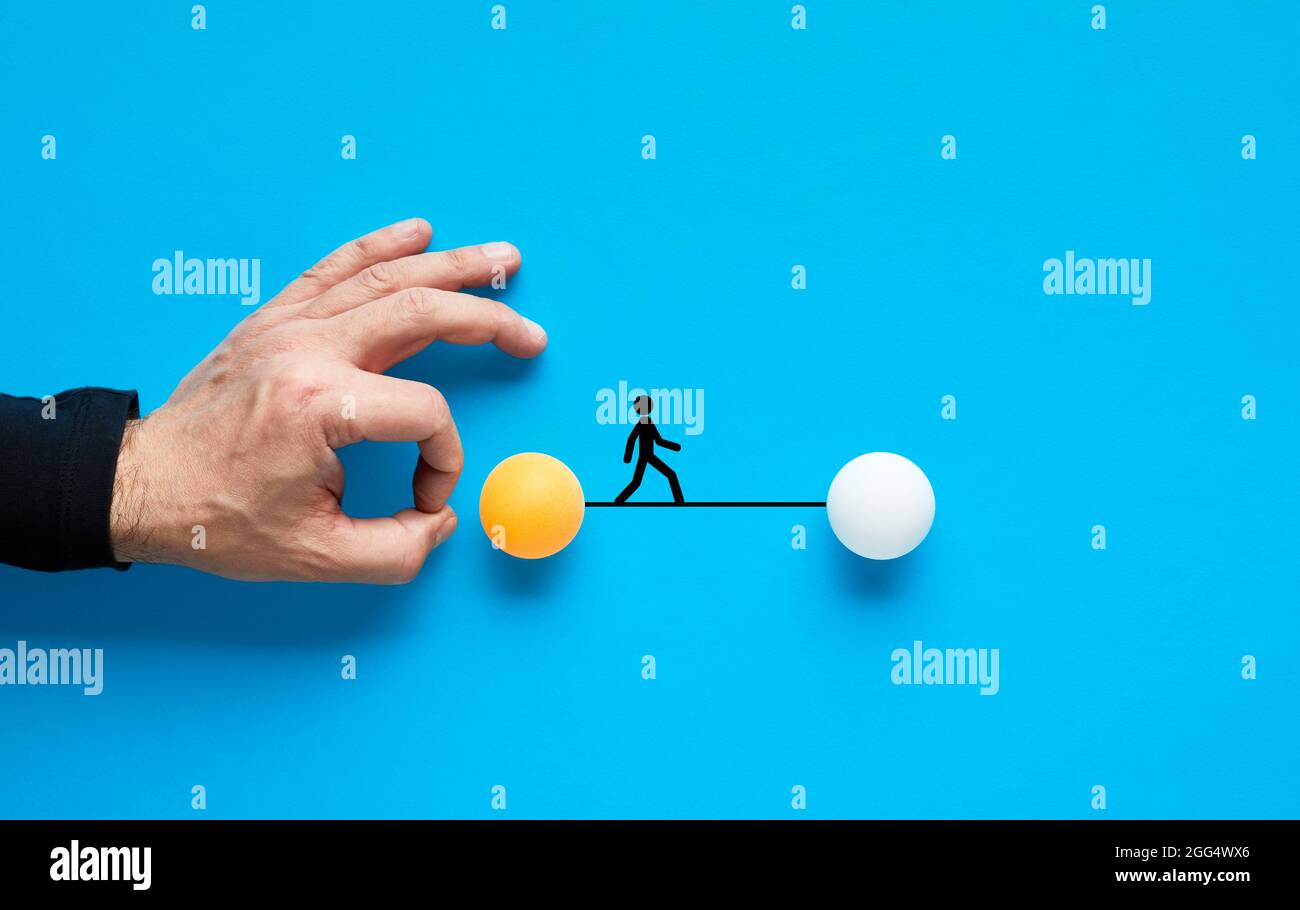 Stickman walking hi-res stock photography and images - Alamy