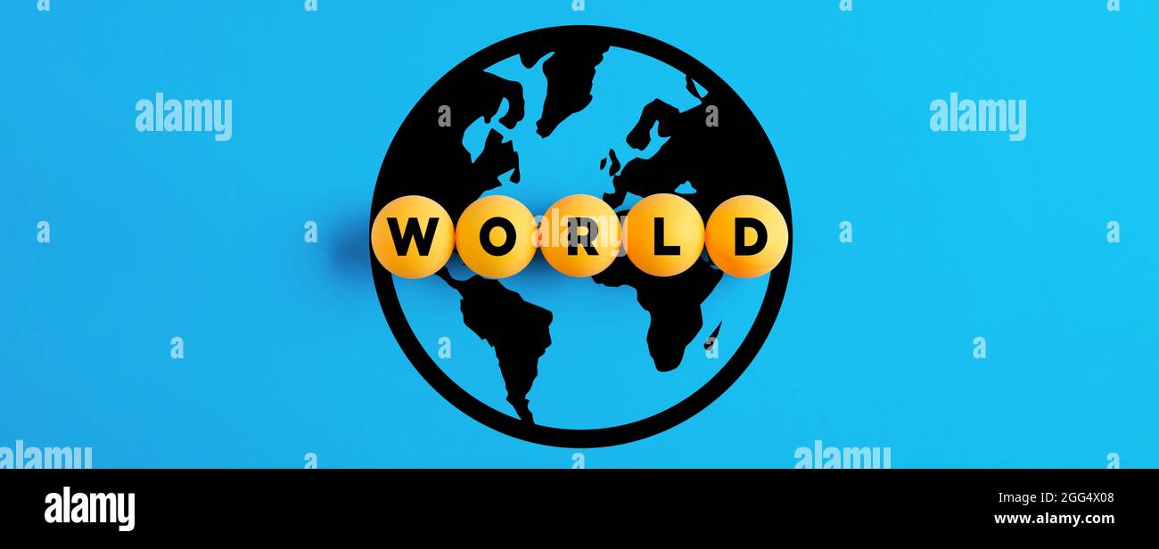 Word world hi-res stock photography and images - Alamy