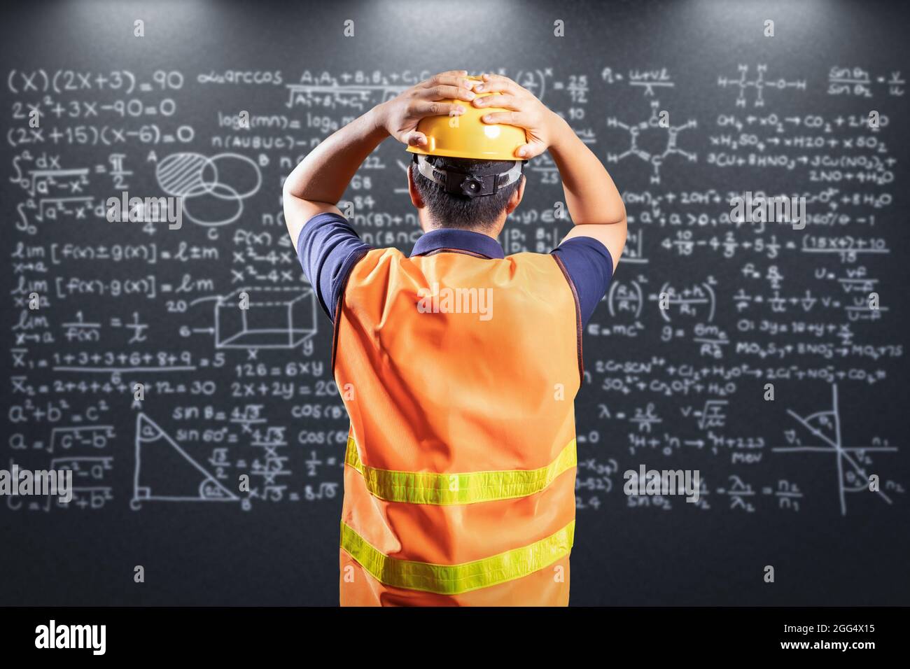 Formula background hi-res stock photography and images - Alamy