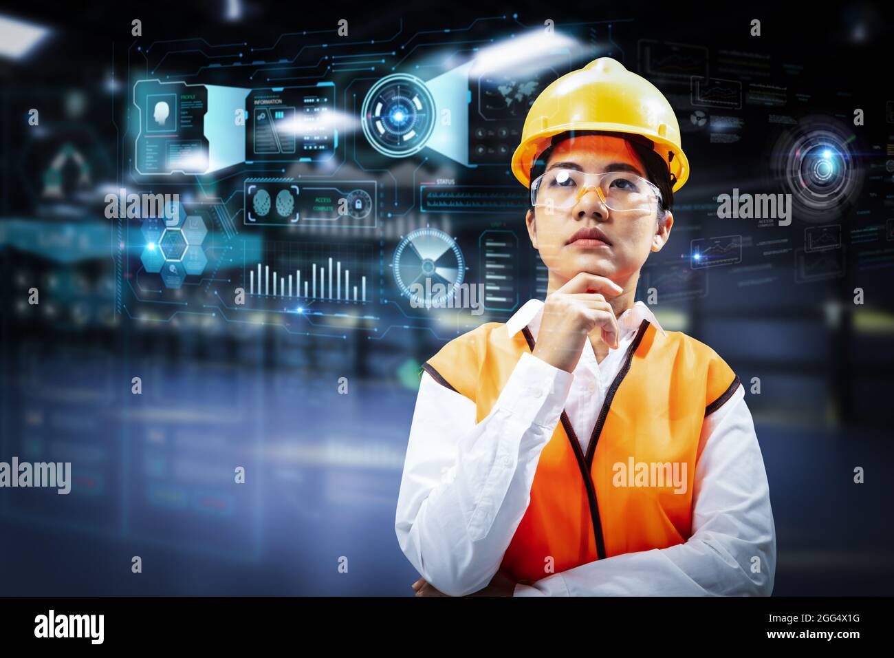 Asian network engineer hi-res stock photography and images - Alamy
