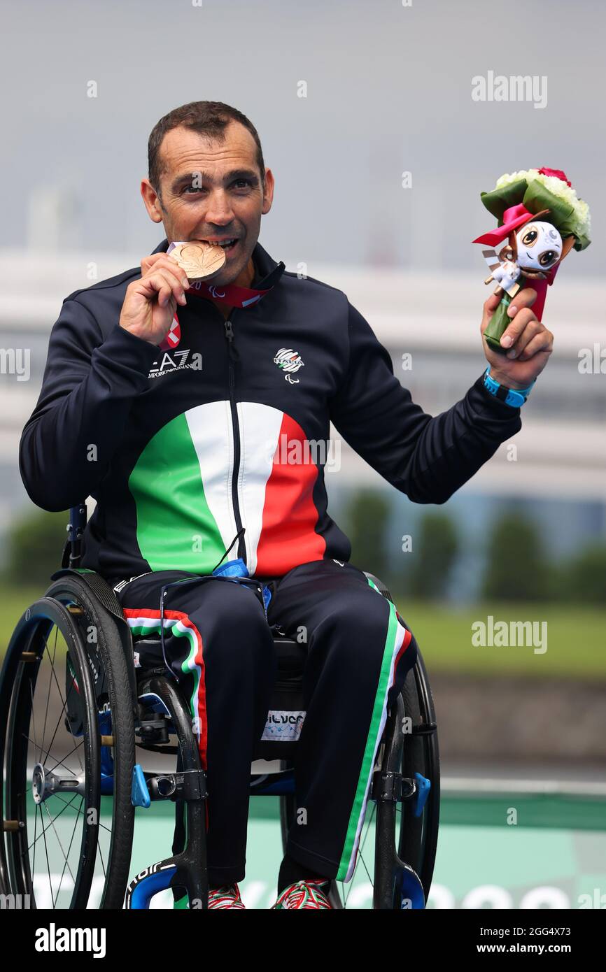 Tokyo, Japan. 29th Aug, 2021. Giovanni Achenza (ITA) Triathlon : Men's ...