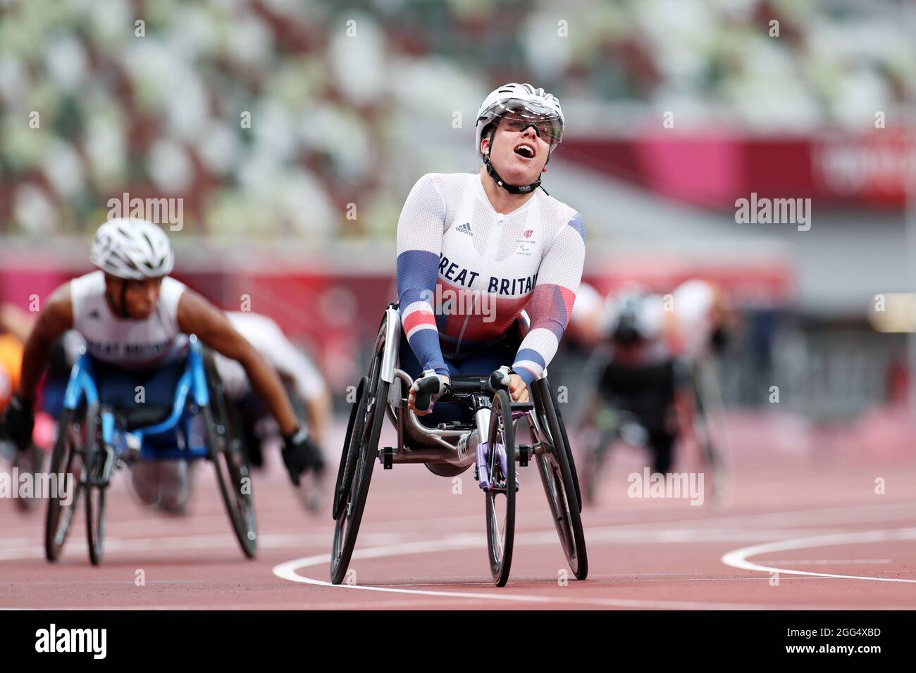 Tokyo, Japan. 29th Aug, 2021. Hannah Cockroft (GBR) Athletics : Women's ...