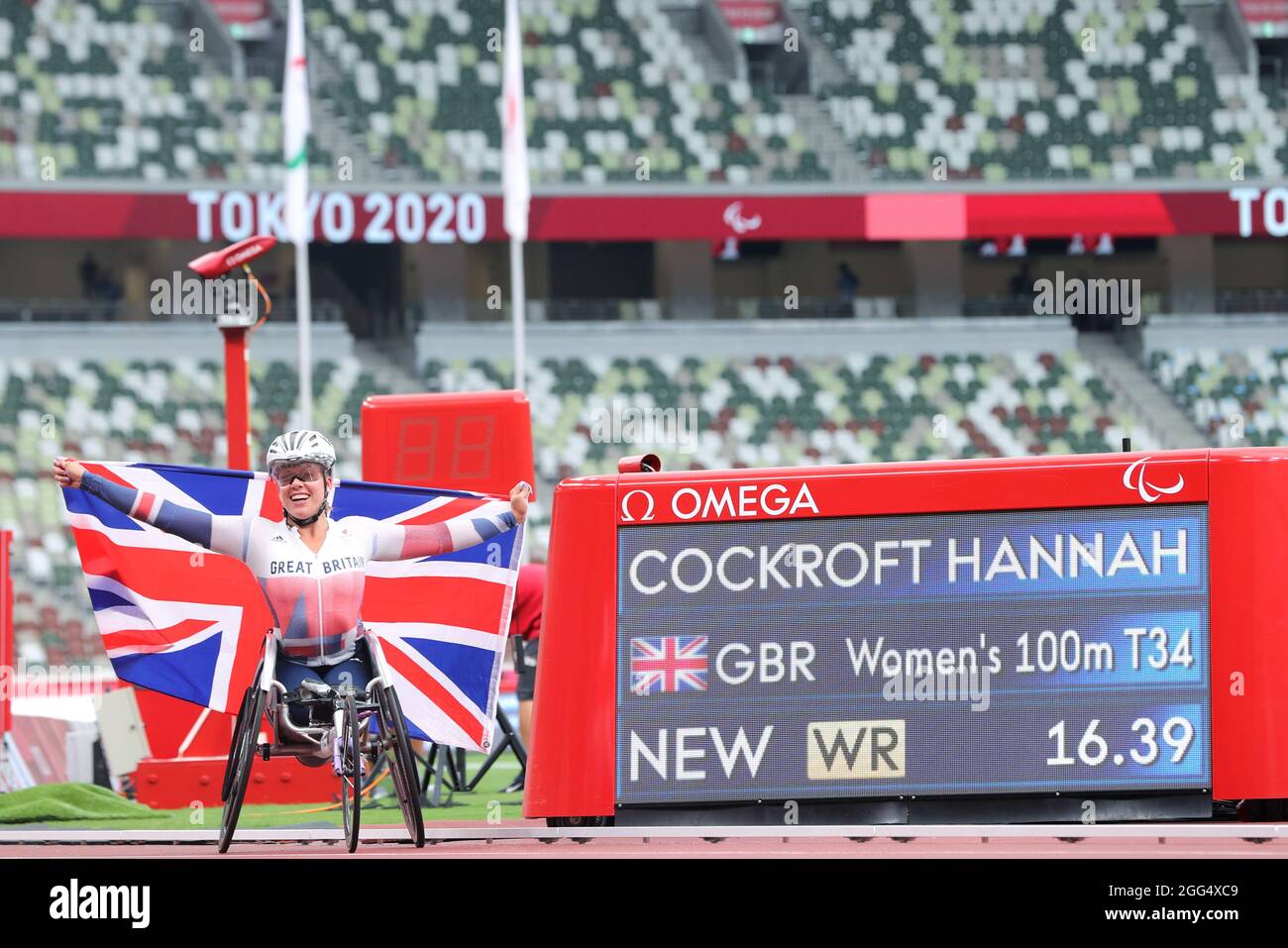 Tokyo, Japan. 29th Aug, 2021. Hannah Cockroft (GBR) Athletics : Women's ...