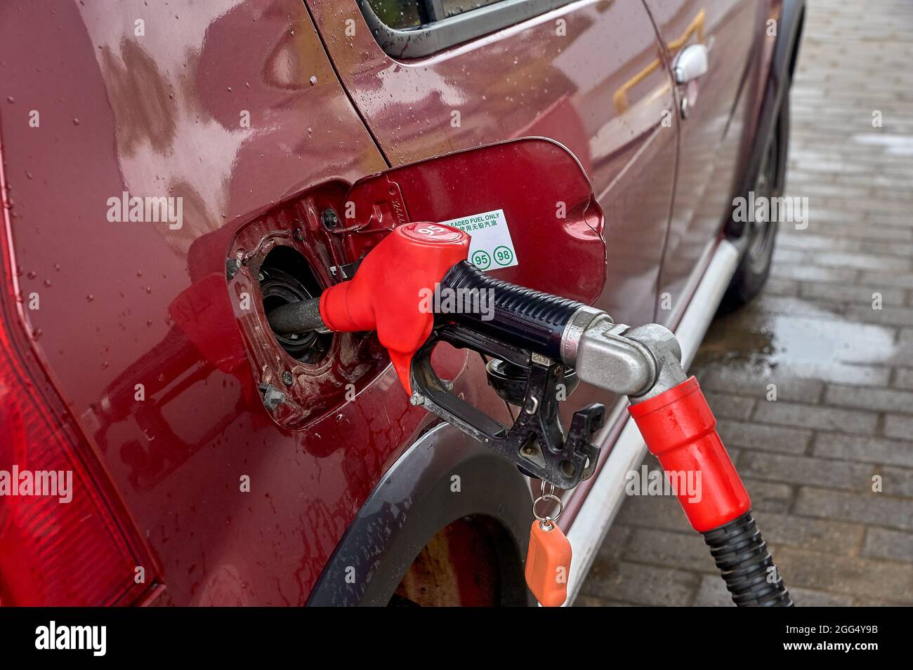 Gasoline tank fire hi-res stock photography and images - Alamy