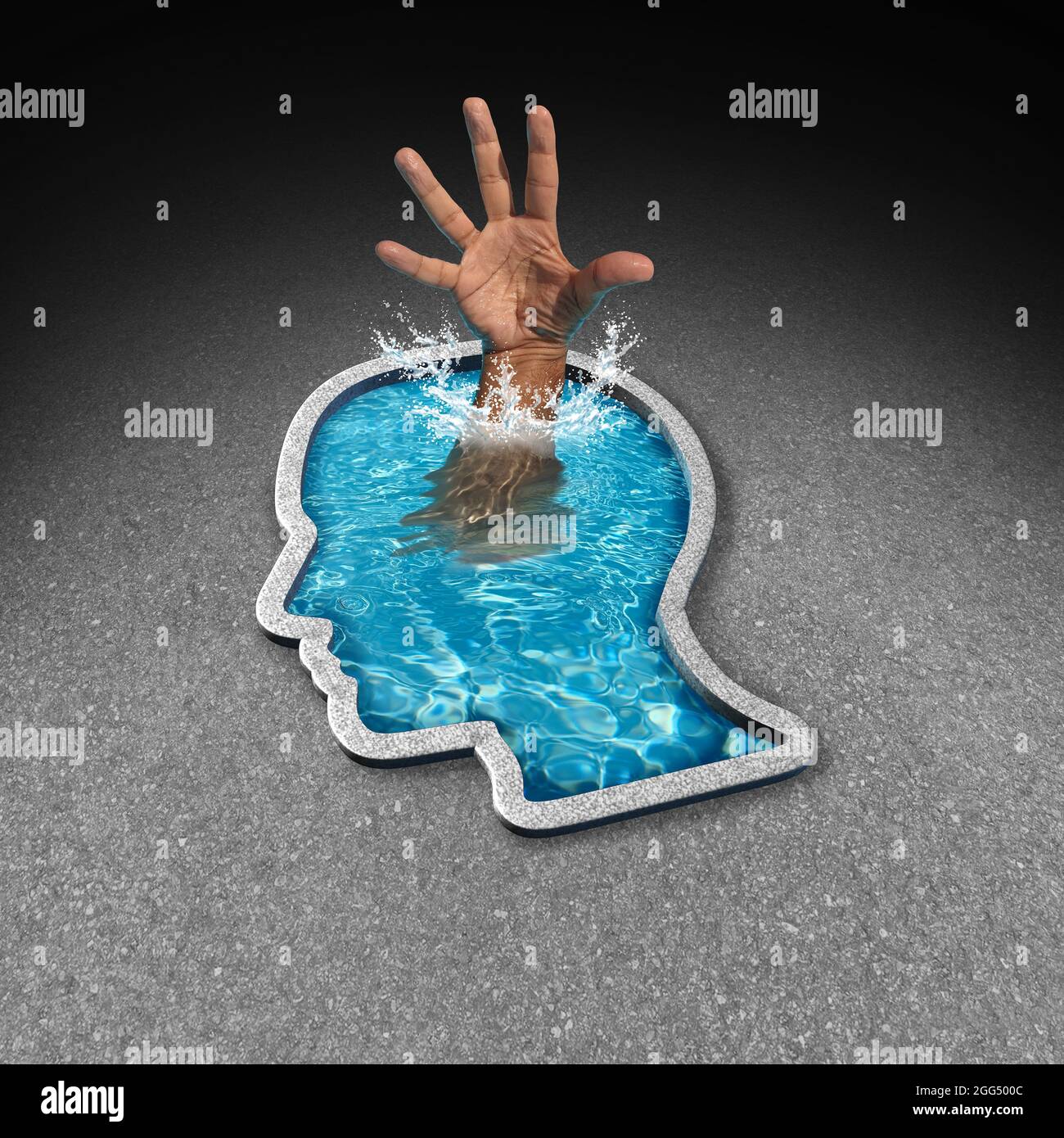 Anxiety and depression and feeling like your drowning as a hand ...