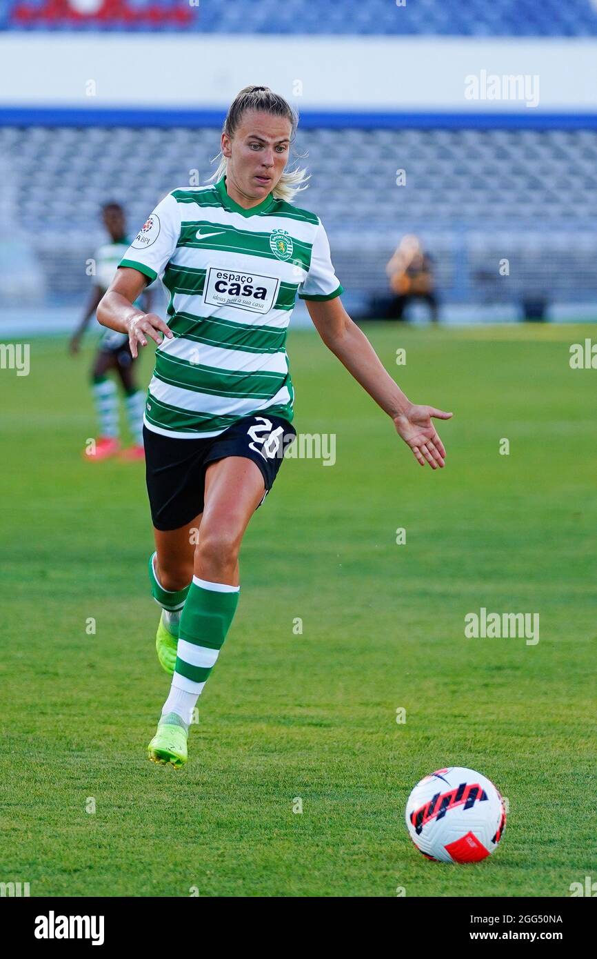 Melisa Hasanbegovic in action during the Women’s Portuguese Super cup ...