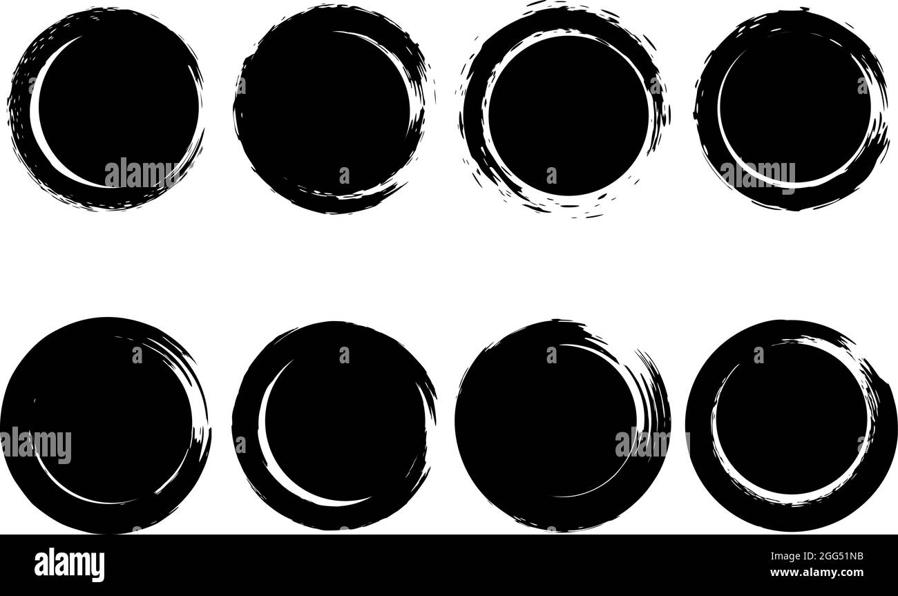 Circles logo Black and White Stock Photos & Images - Alamy