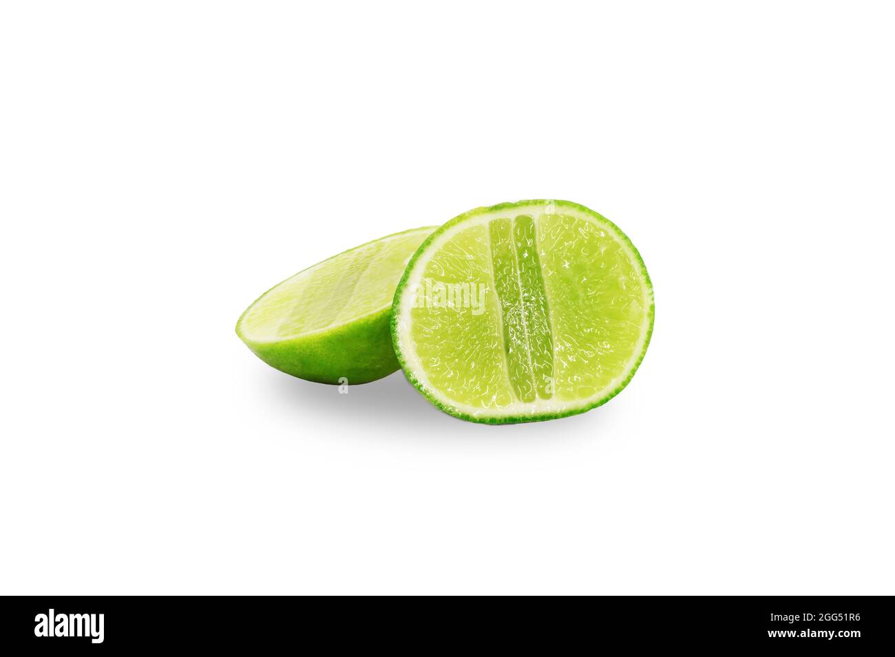 Half of Thai lemon, is an economically important citrus hybrid ...