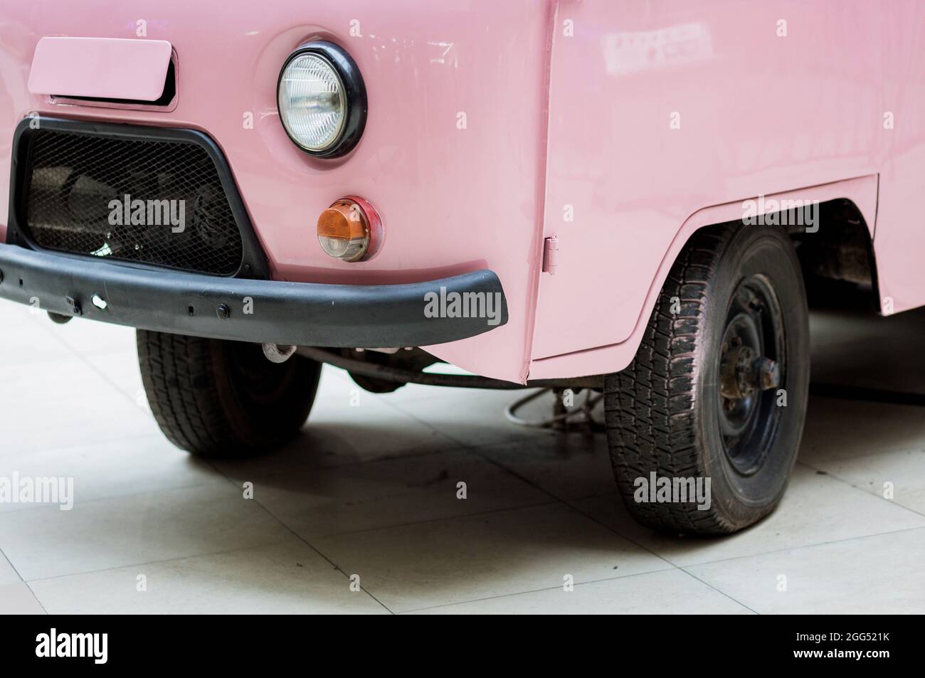 Minsk, Belarus, August 2021 - Classic offroad van. Vintage car - uaz ...