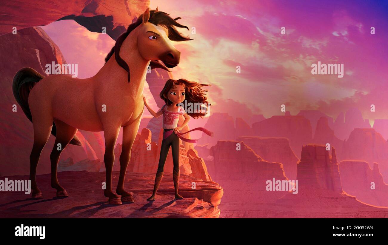Spirit untamed dreamworks hi-res stock photography and images - Alamy