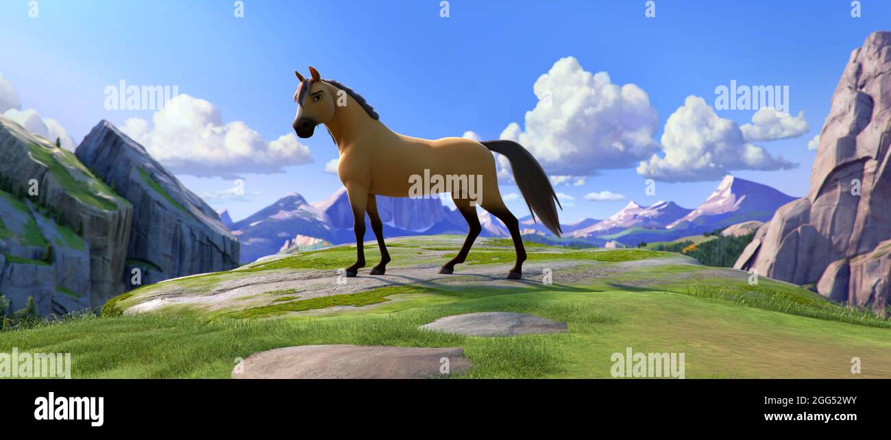Spirit untamed dreamworks hi-res stock photography and images - Alamy